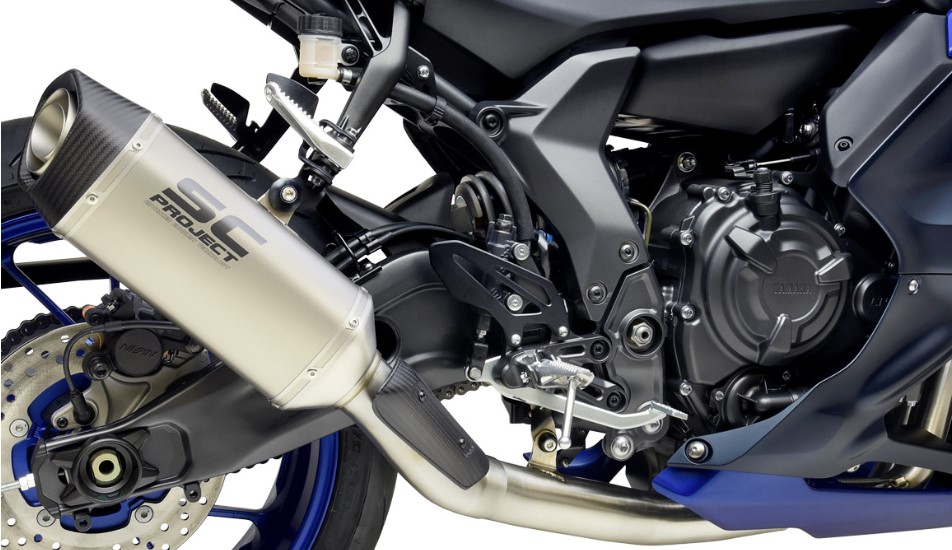 SC Project - Escape Completo SC1-S Yamaha R7 22- Full Control Motos