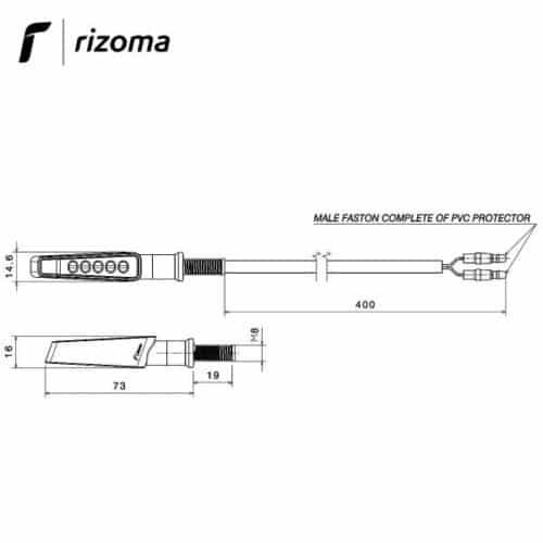 Rizoma - Piscas LED Sequenciais - Full Control Motos